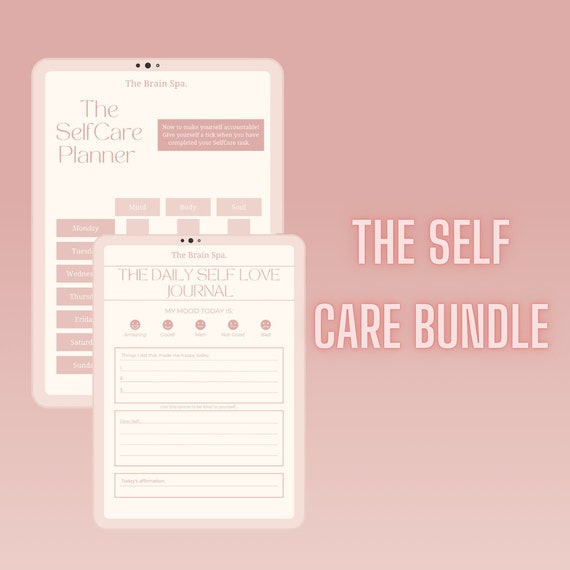 The Self Care Bundle 100 Days of Self-care E-book Self Care - Etsy