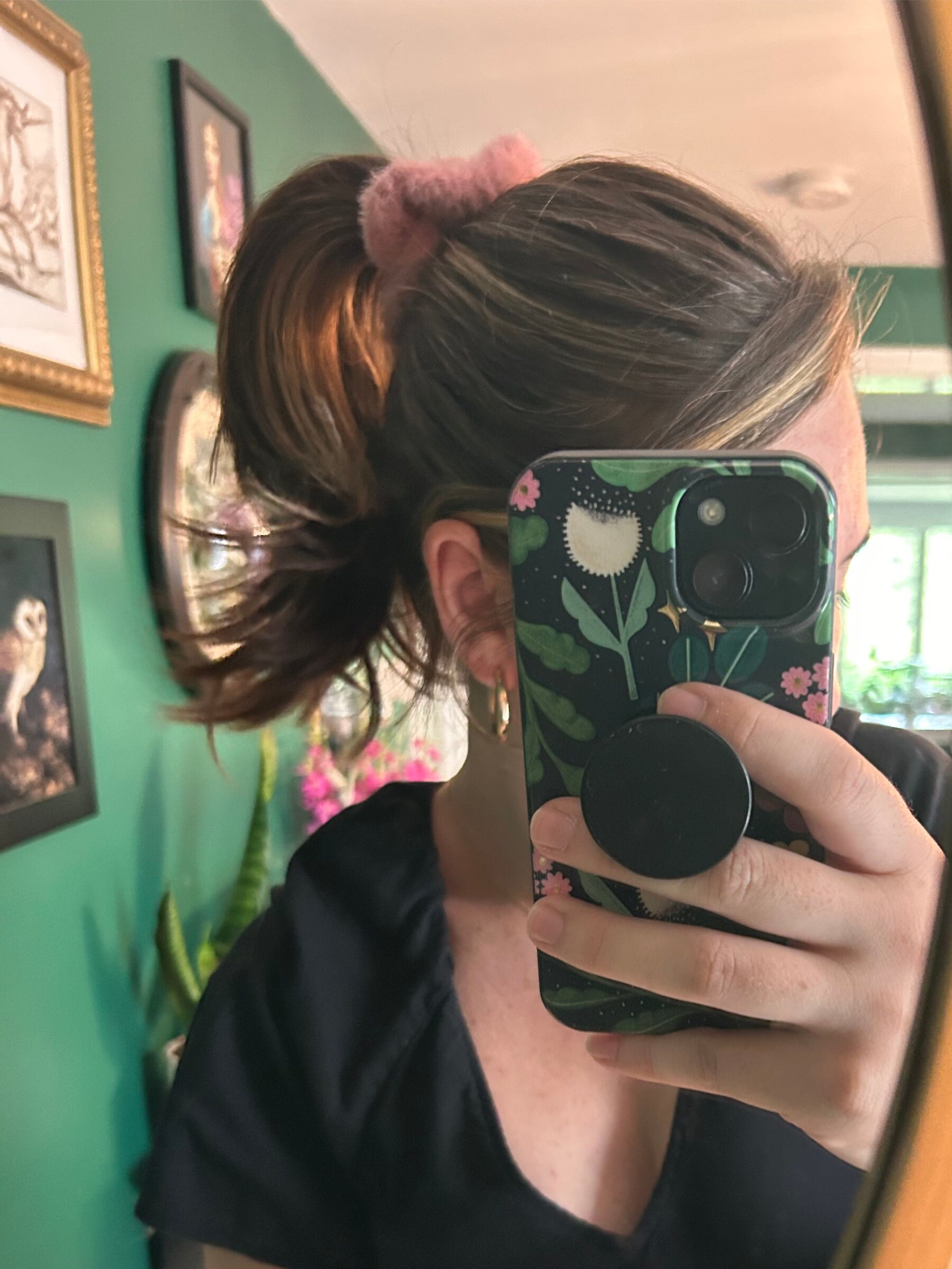 Fuzzy Hair Scrunchies Handmade Crochet - Etsy