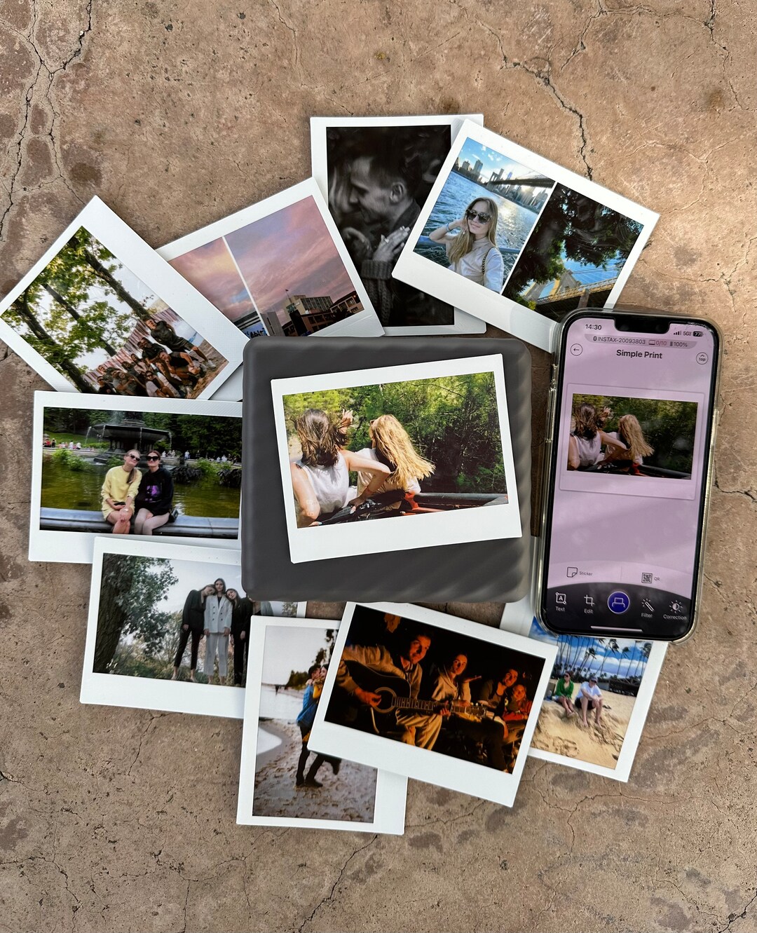 Custom Instax Wide Prints | Retro Polaroid Style, Personalized Gifts - Etsy