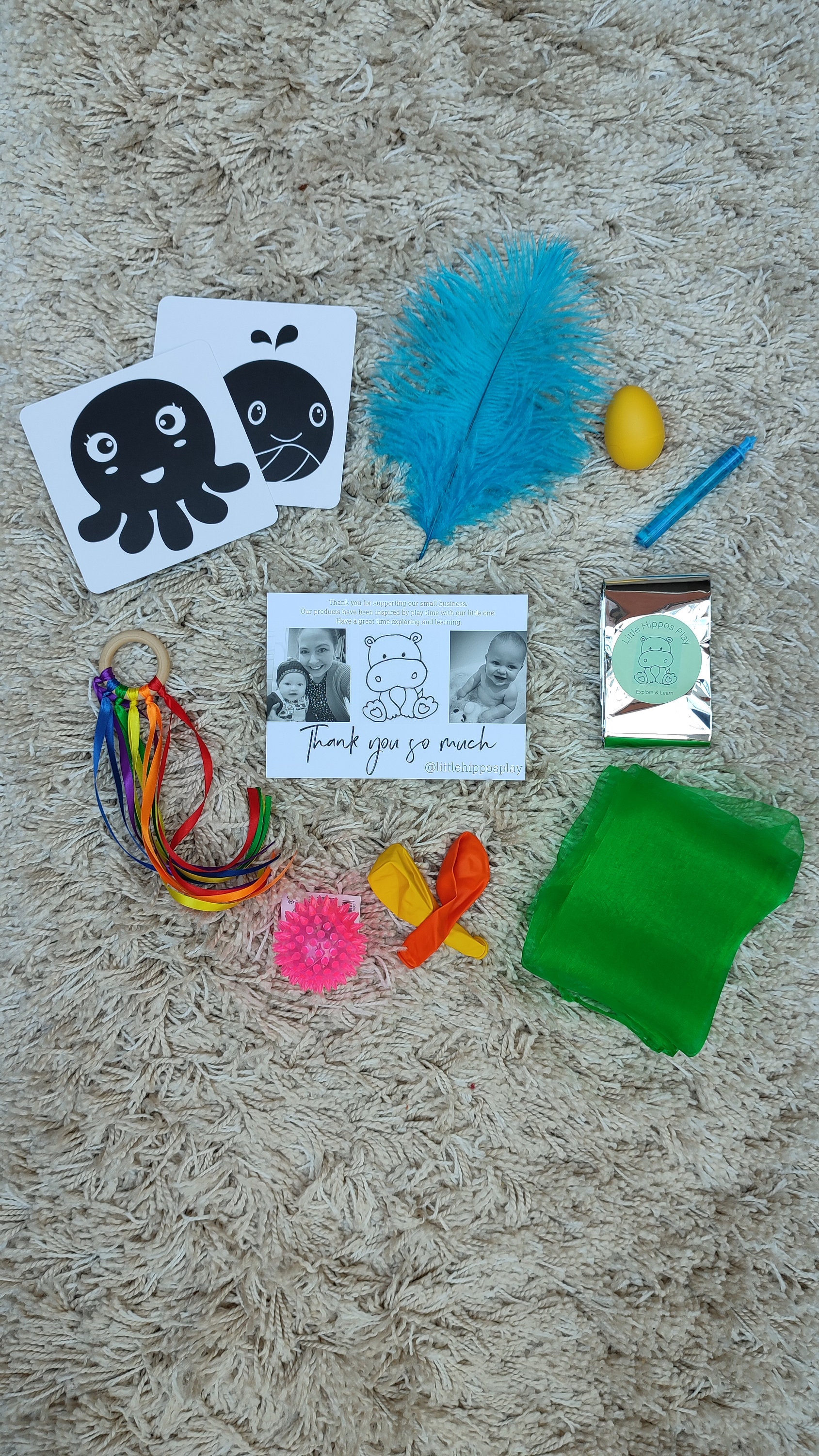 Baby Sensory Box/ Toddler Sensory Box/ Sensory Box/ Baby Development ...