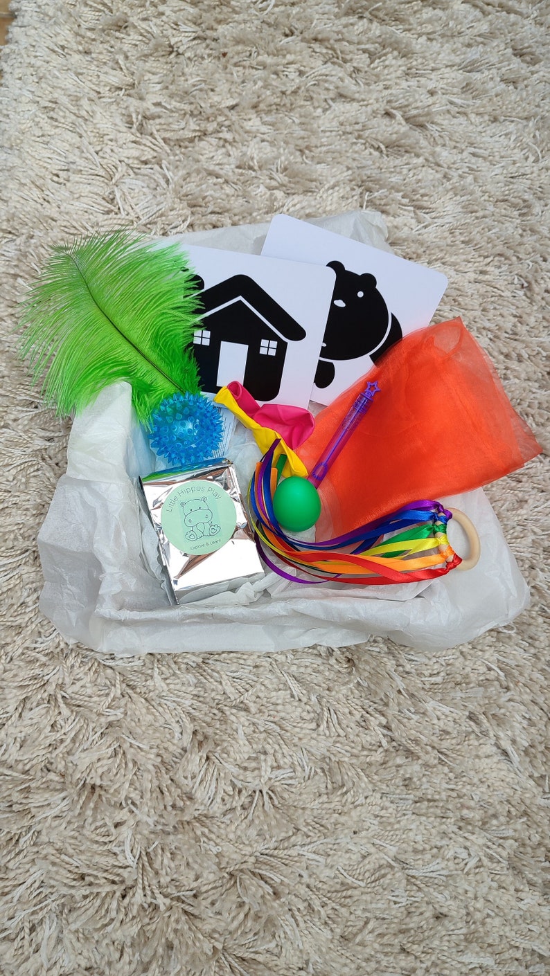 Baby Sensory Box/ Toddler Sensory Box/ Sensory Box/ Baby - Etsy