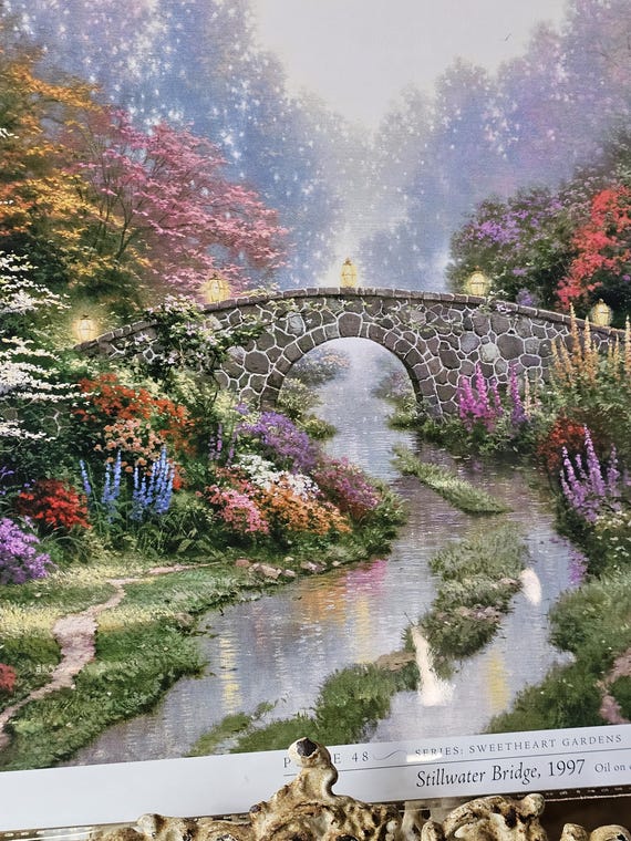 Thomas Kinkade Bridge Paintings