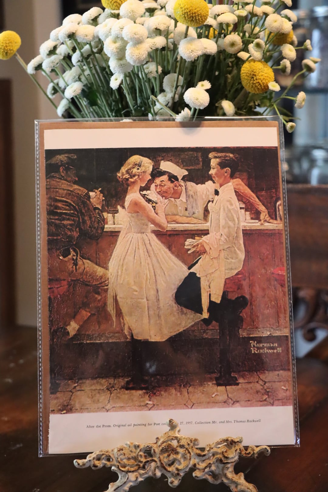 After the Prom Print by Norman Rockwell, Wall Art, Unframed Art Print ...