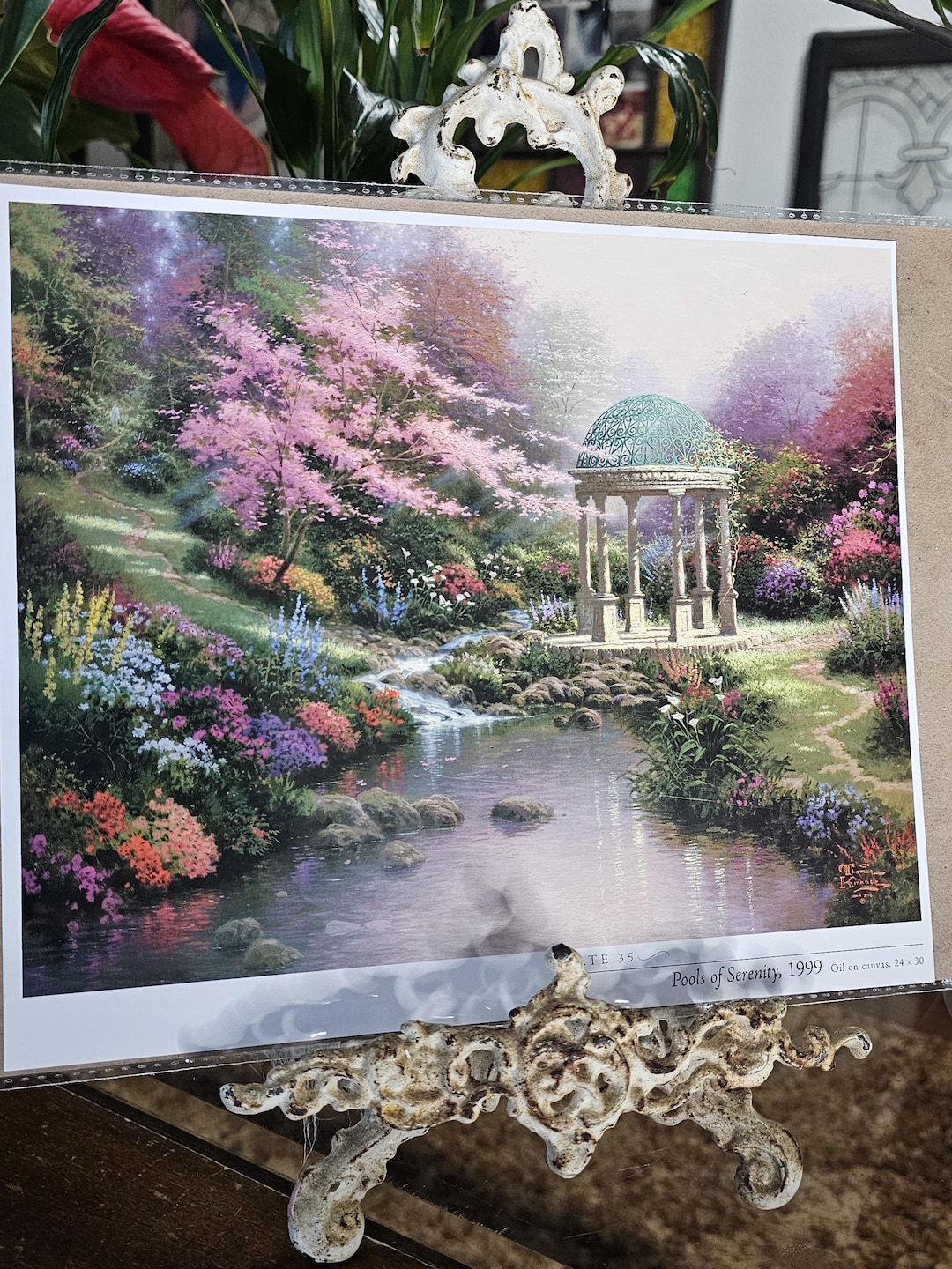 Pools of Serenity Thomas Kinkade Light Artist Wall Art Wall Decor Paper ...