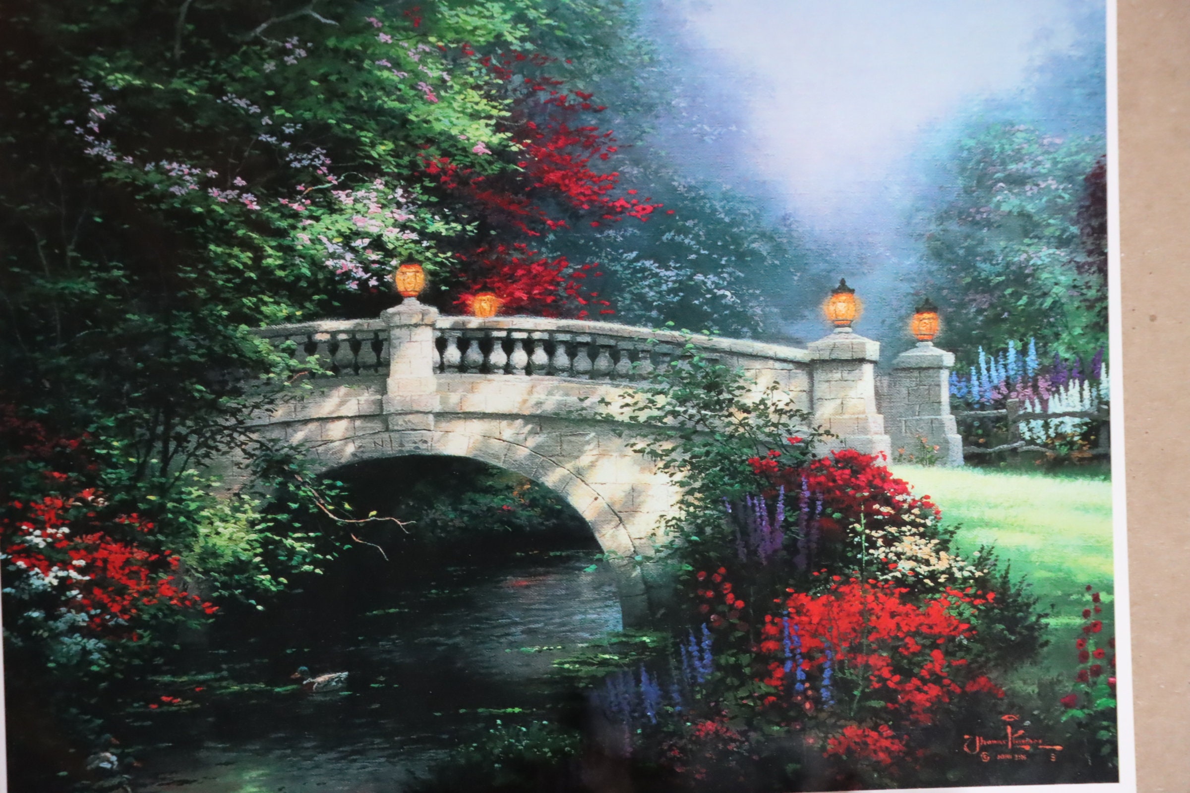 Thomas Kinkade Bridge Paintings