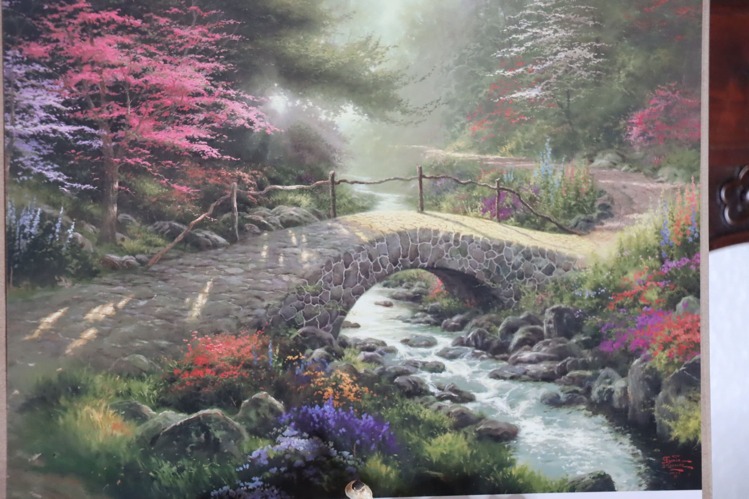 Bridge of Faith Garden of Promise Collection Vacation Wall Decor God ...