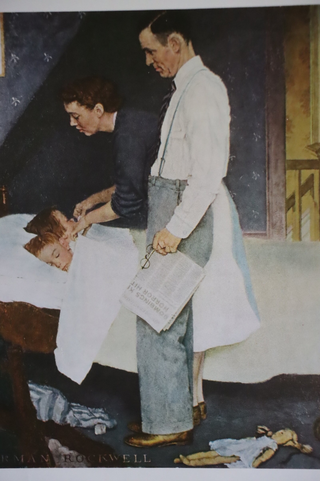 Norman Rockwell Freedom From Fear Print - Etsy