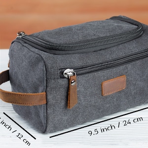 Personalized Toiletry Bag Mens Toiletry Bag Monogrammed - Etsy