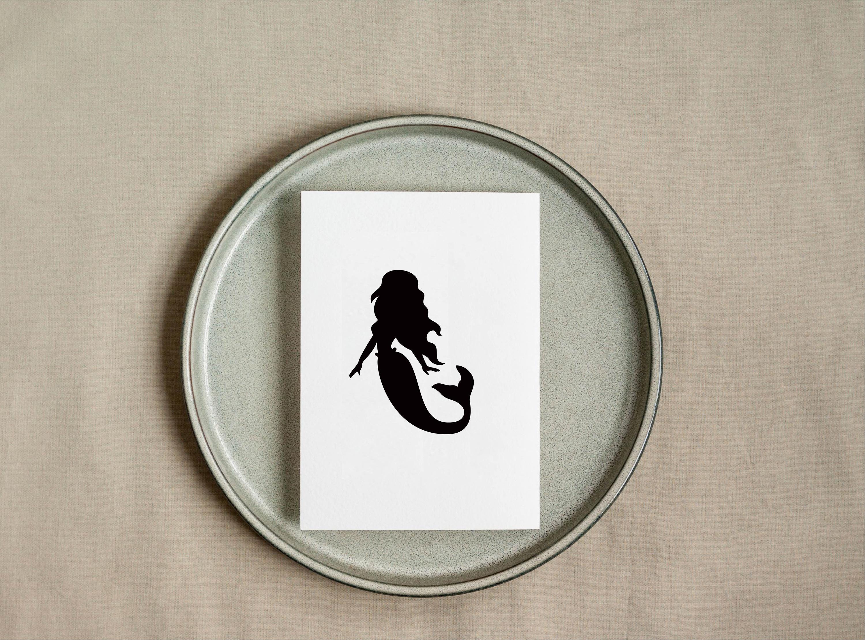 Magical Mermaid SVG Bundle: Ariel's Signature, Clipart, PNG Dive Into ...