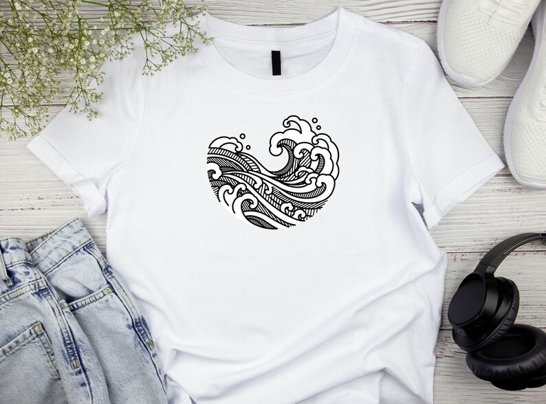 WAVE SVG/ Wave Bundle Svg/ Wave Cut Files/ Wave Clipart/ Wave Cricut ...