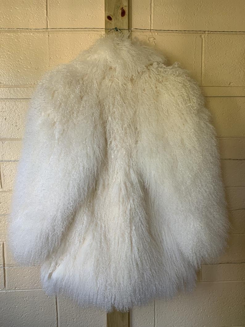 Tripp's Store : Vintage Designer Tibetan Lamb Fur 70s Authentic Shag ...
