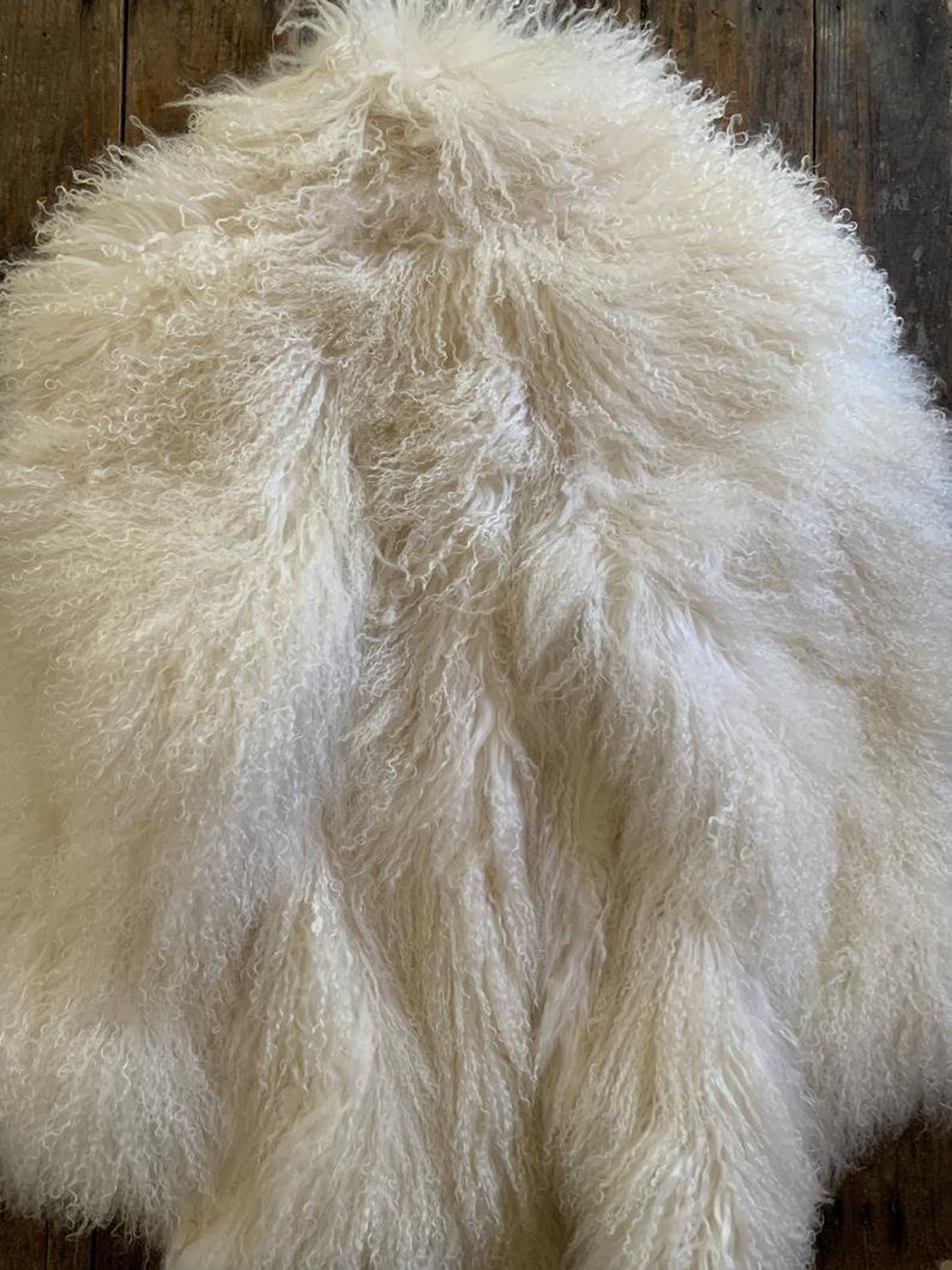 Tripp's Store : Vintage Designer Tibetan Lamb Fur 70s Authentic Shag ...