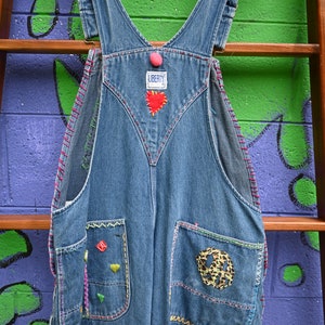 OOAK Overalls Bespoke Overalls Fun and Funky Overalls Art Clothing - Etsy