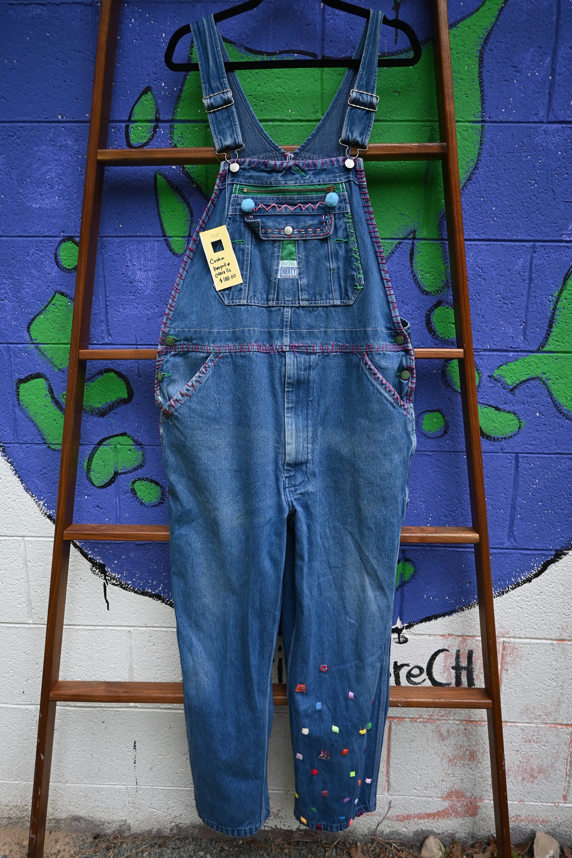 OOAK Overalls Bespoke Overalls Fun and Funky Overalls Art Clothing - Etsy