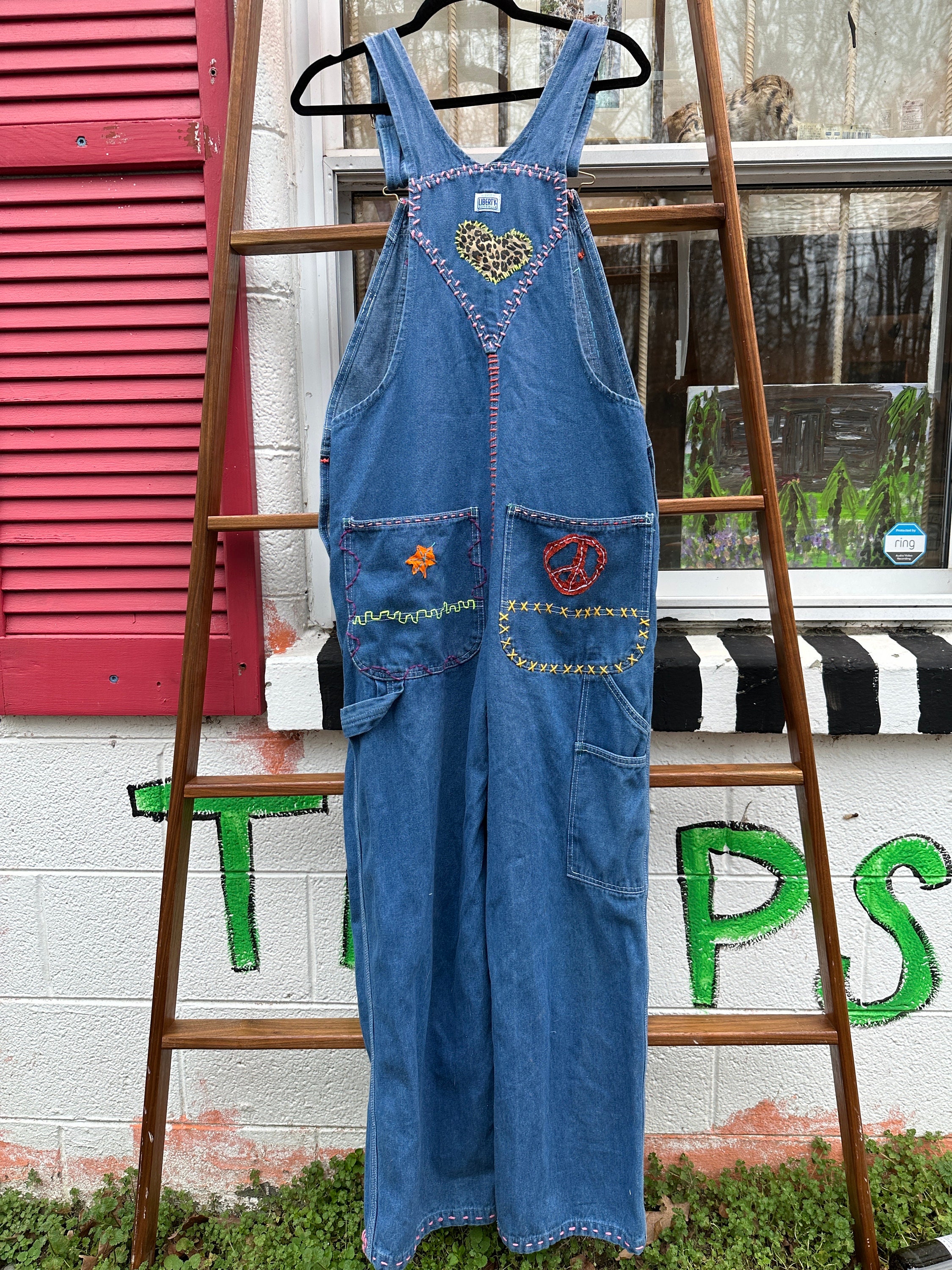 Tripp's Store : Bespoke One of a Kind Liberty Overalls // 32 X 32 ...