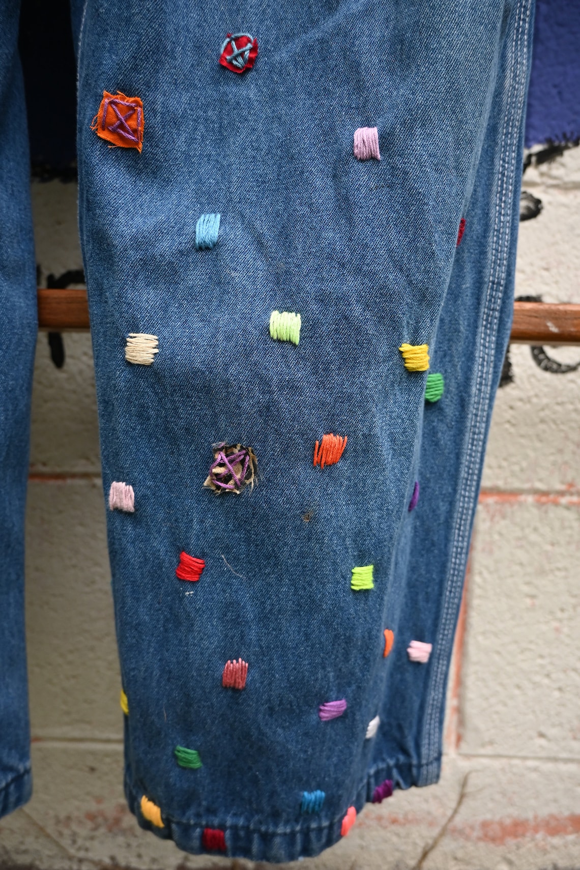 OOAK Overalls Bespoke Overalls Fun and Funky Overalls Art Clothing - Etsy