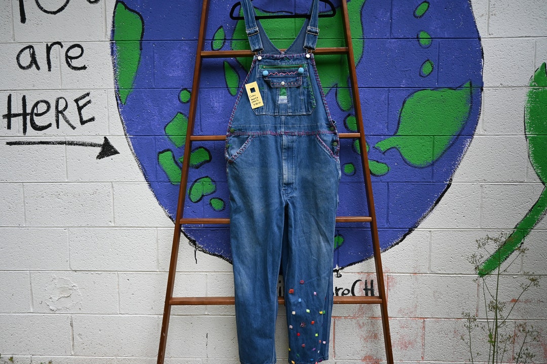 OOAK Overalls Bespoke Overalls Fun and Funky Overalls Art Clothing - Etsy