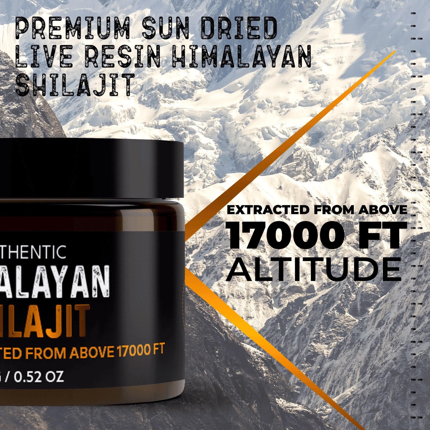 Authentic Himalayan Shilajit by Nutrotonic, 60 Days Sun Dried, Organic ...
