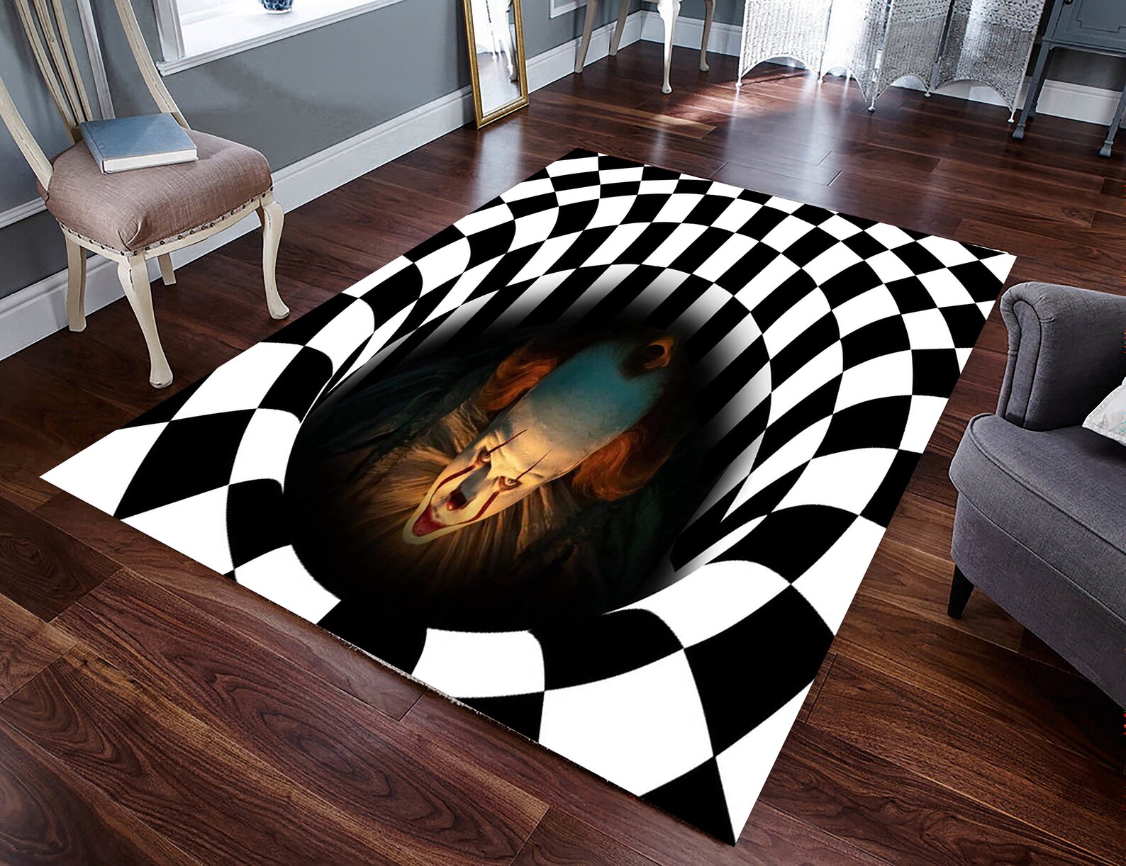 Witch Rug3d Illusion Rugillusion Rugwithcy Journal - Etsy