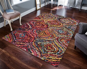 Abstract Oil Rug - Etsy