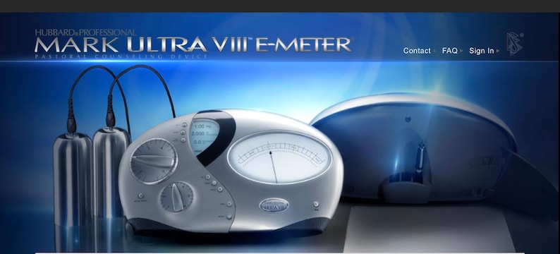Scientology Mark Ultra VIII E-meter - Etsy