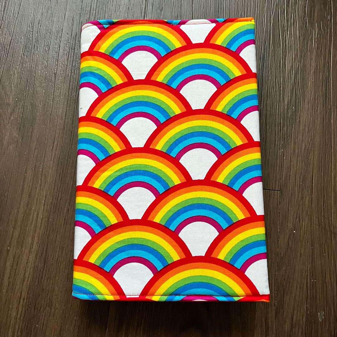 Adjustable Book Cover Rainbow - Etsy