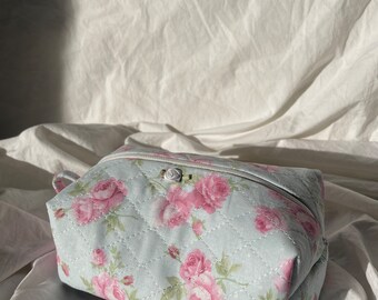 Floral Vintage Inspired Handmade Pouch Bag - Etsy