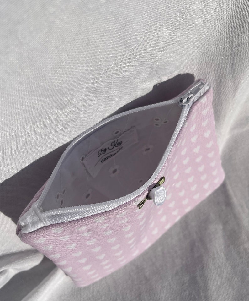 Purple Handmade Heart Coin Pouch - Etsy