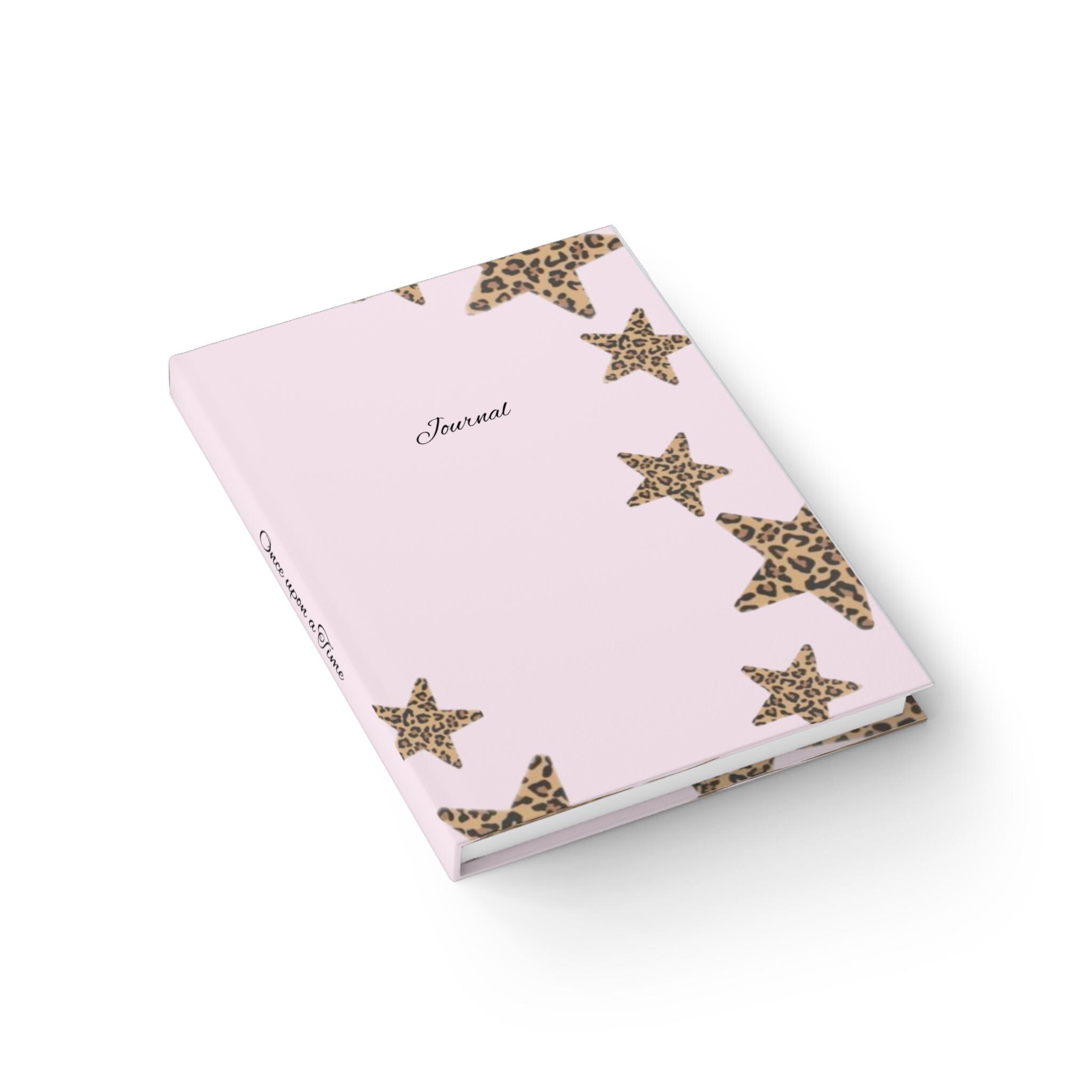 Leopard Star Ruled Journal, Cute Notebook for Writing, Inspirational ...