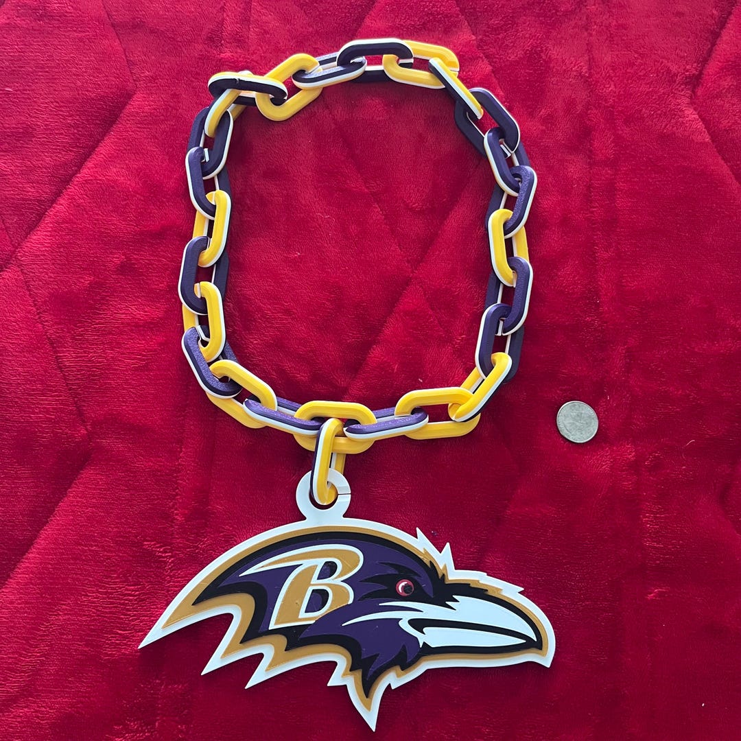 Ravens Oversized Hype Chain! - Etsy