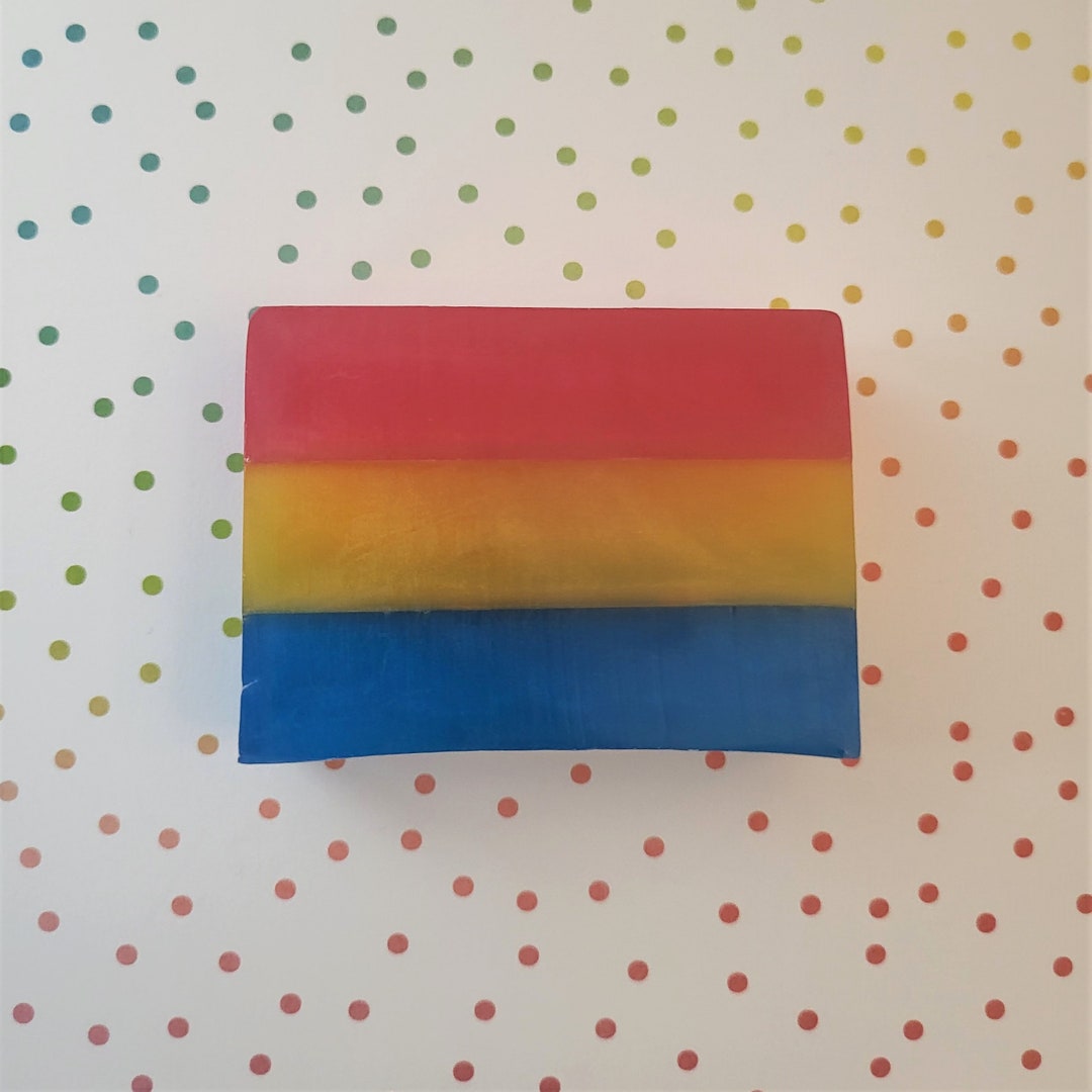 Pansexual Pride Flag - Handmade Bar Soap - Etsy