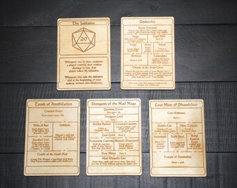 MTG Ability Counters Wooden Keyword Tokens Ikoria and EDH - Etsy