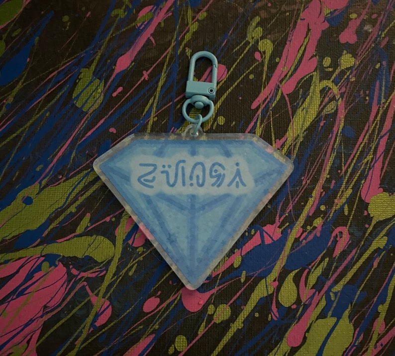 Amphibia Calamity Gem Keychains - Etsy