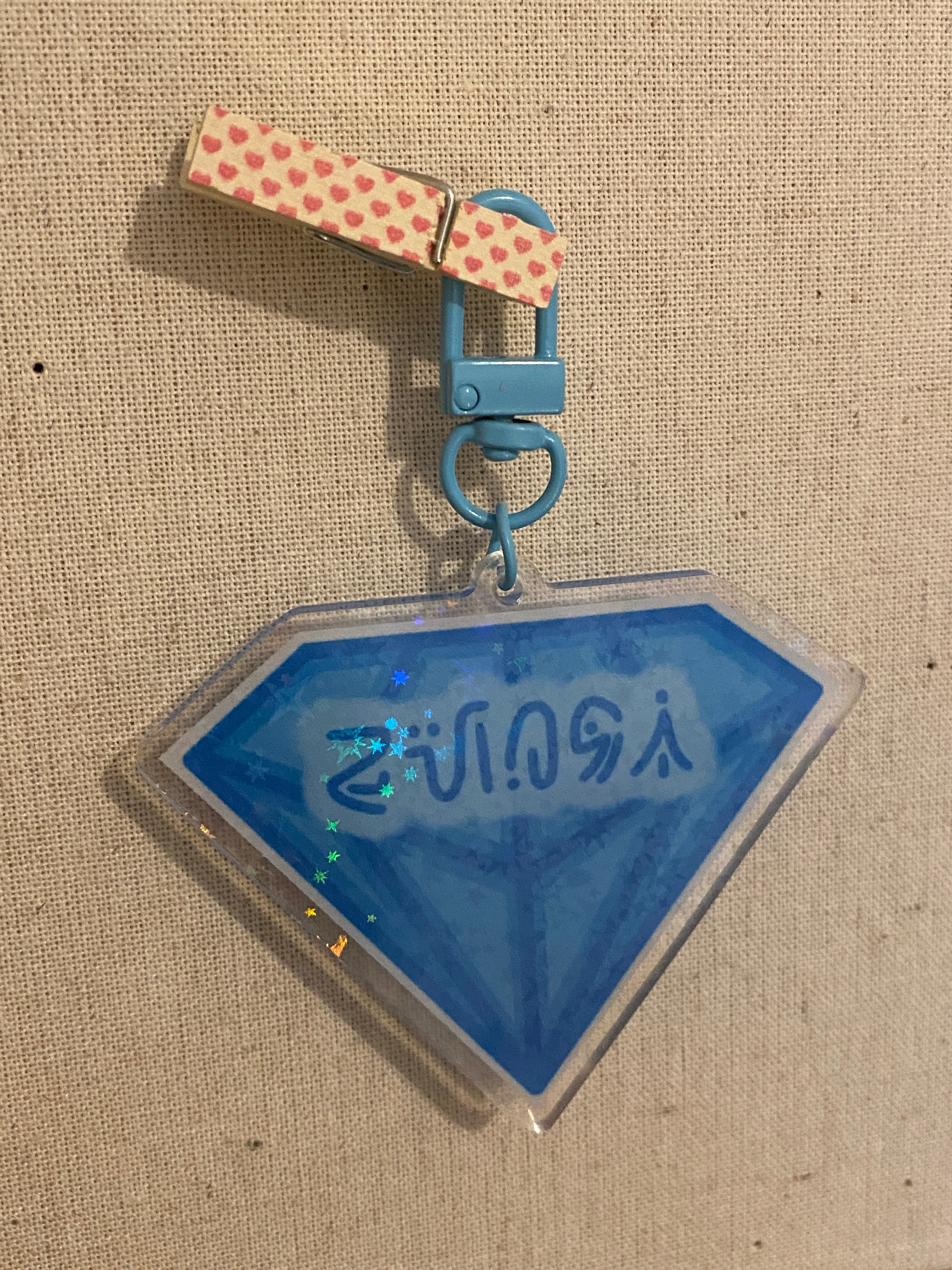 Amphibia Calamity Gem Keychains - Etsy