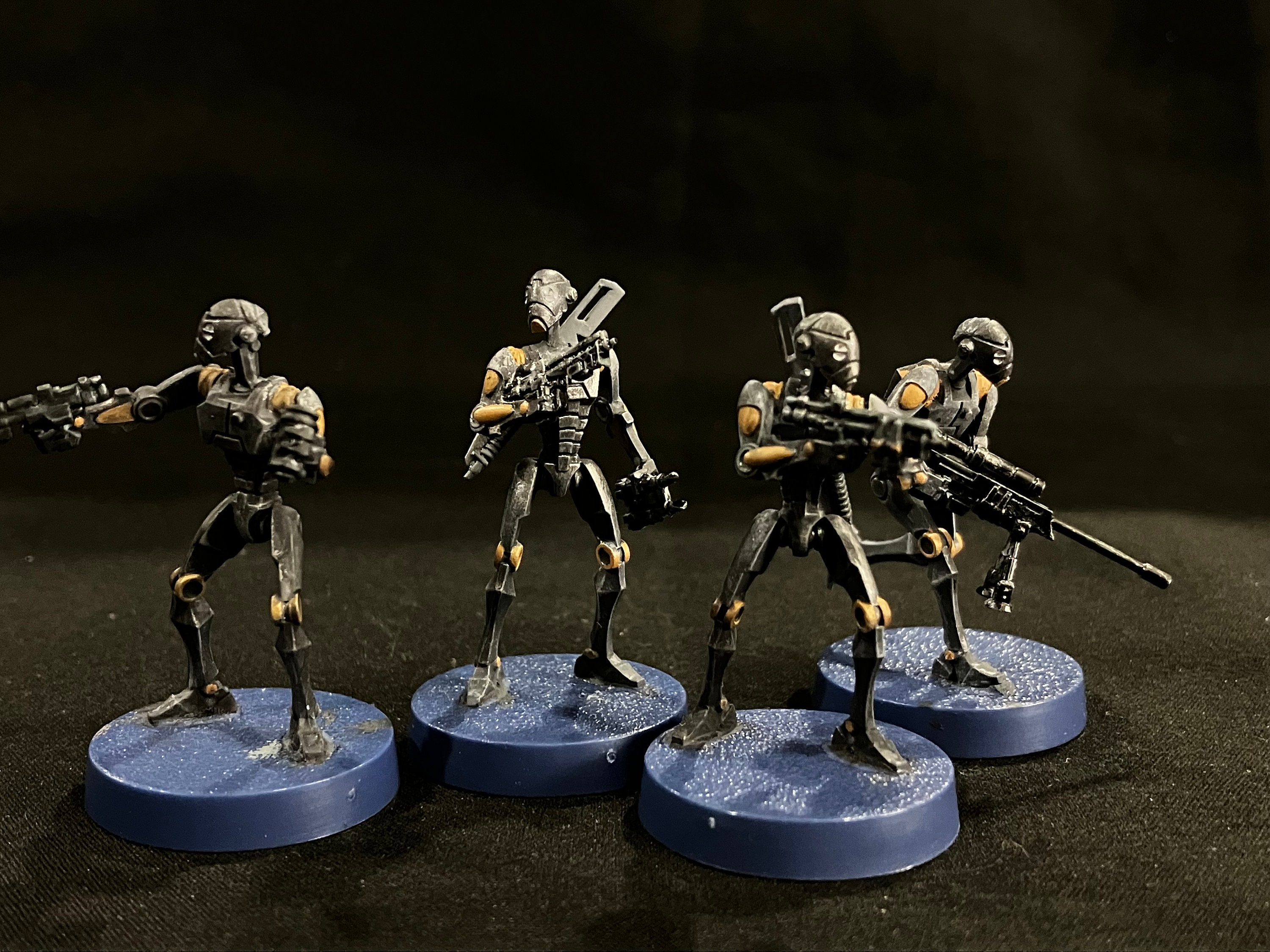 Custom Painted Star Wars Legion BX Super Commando Droids, Painted ...