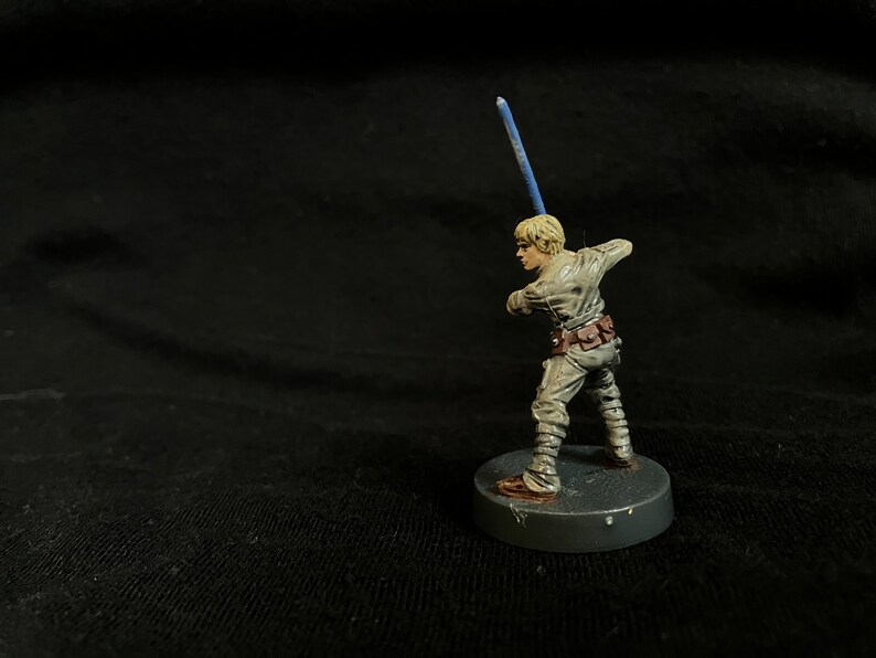 Hand Painted Luke Skywalker Commander Miniature, Star Wars Legion - Etsy