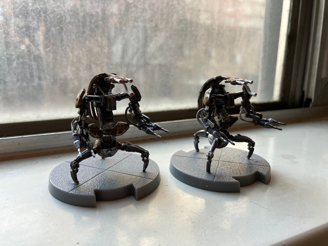 Custom Painted Star Wars Legion Droidekas Star Wars Legion - Etsy