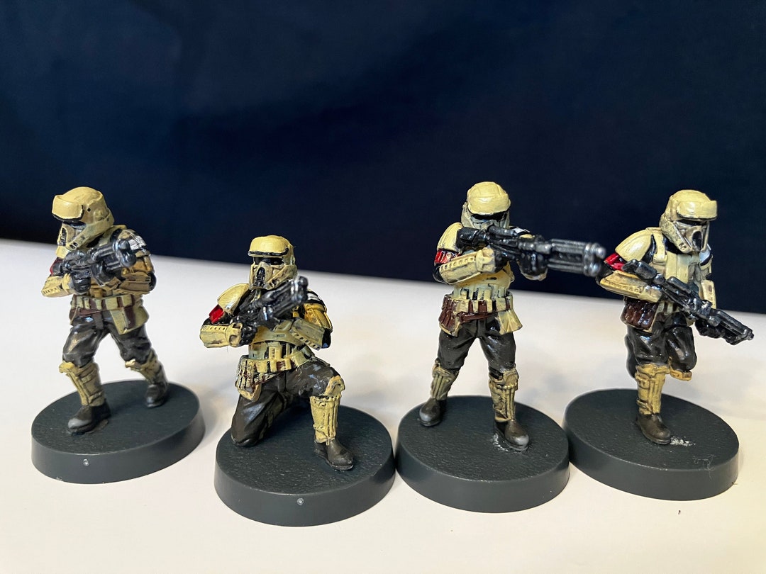 Custom Painted Star Wars Legion Shoretroopers, Commission, Star Wars ...