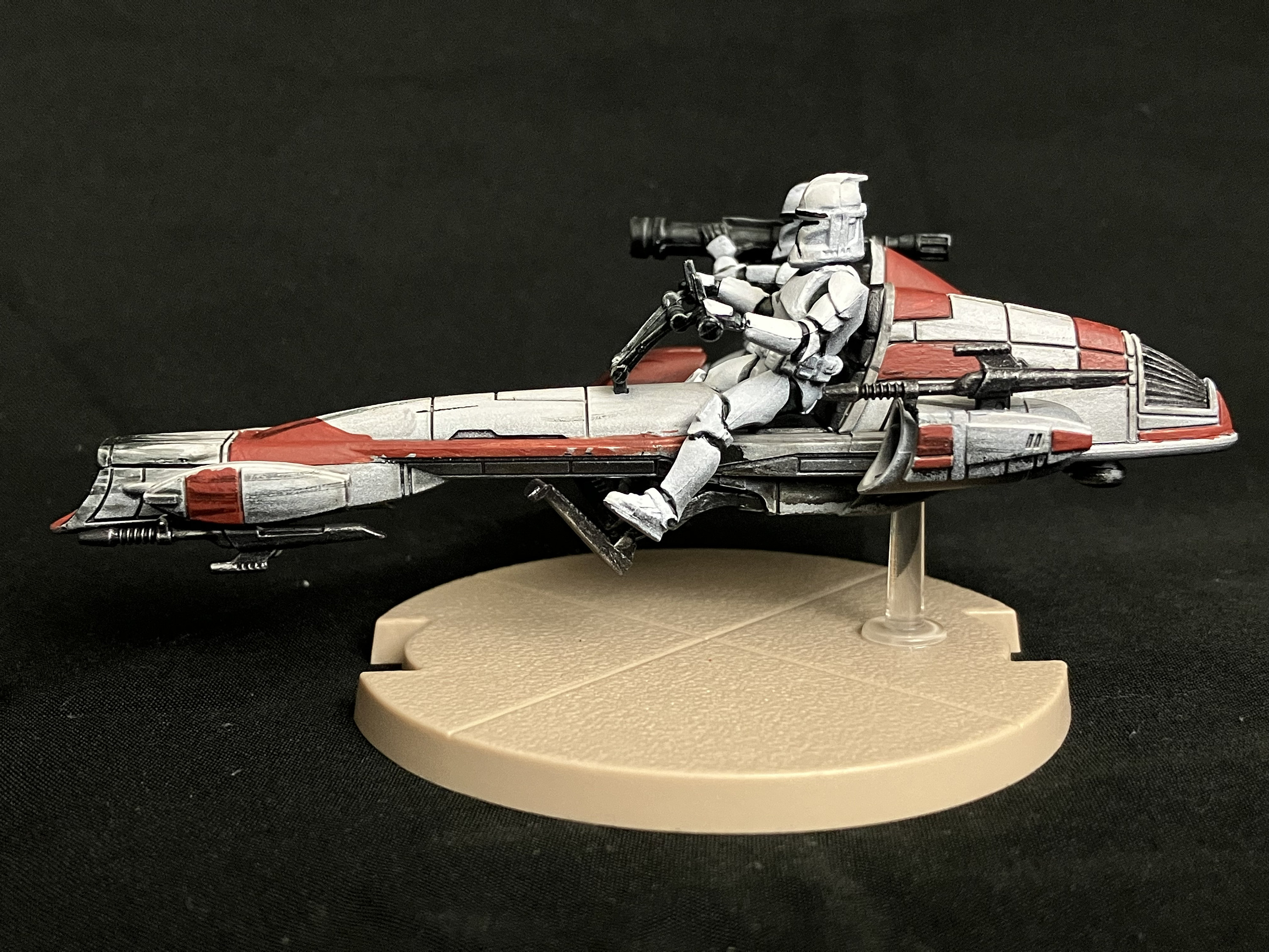 Custom Painted Star Wars Legion Barc Speeder Expansion - Etsy