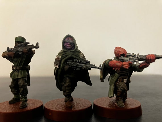 Custom Star Wars Miniatures REBEL FLEET TROOPER SPECIAL FORCES (STAR