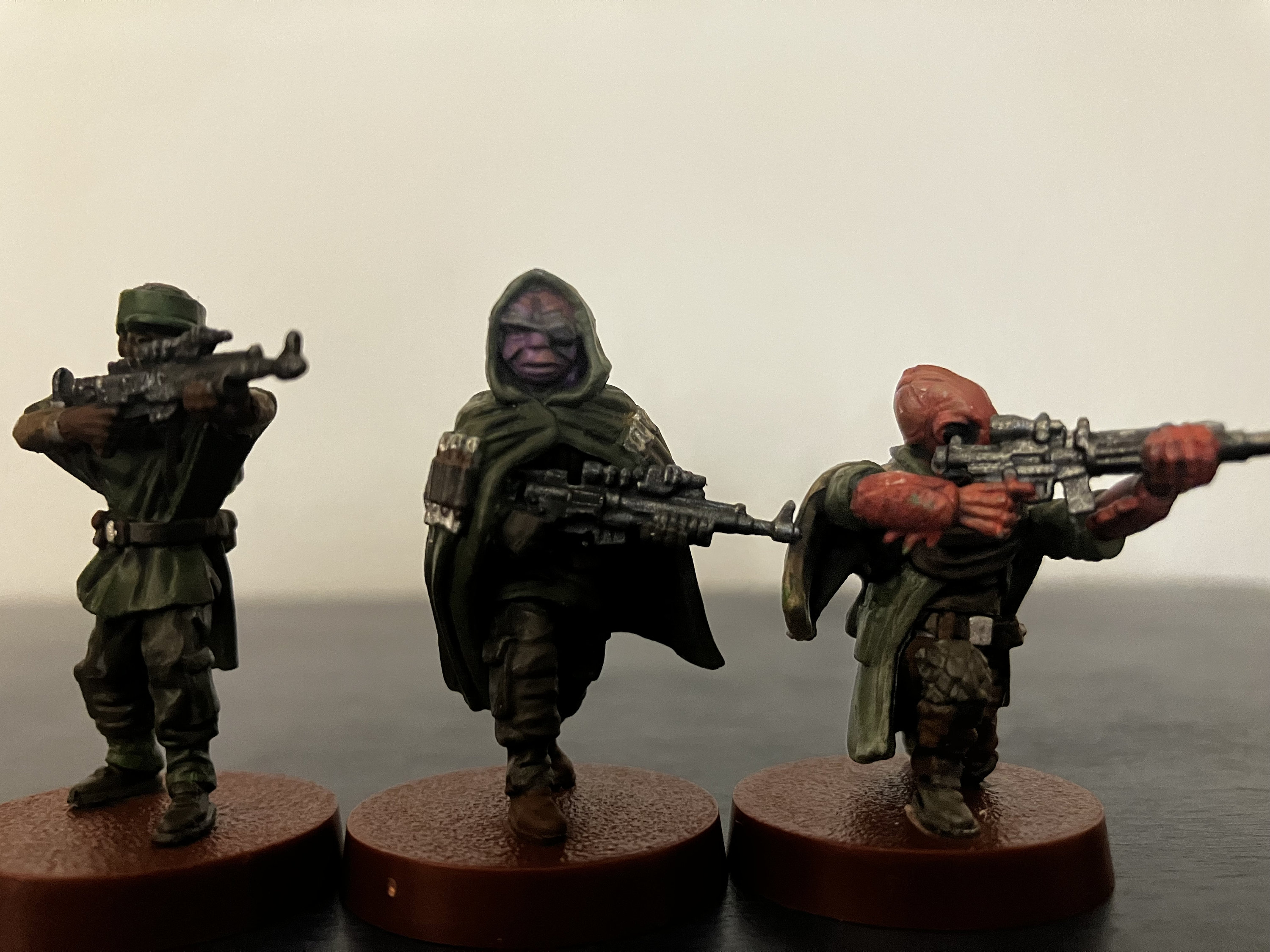 Custom Painted Rebel Commandos From Star Wars Legion - Etsy