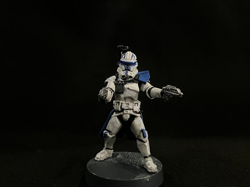 Star Wars Legion Captain Rex Expansion Custom Painted, Star Wars Legion ...