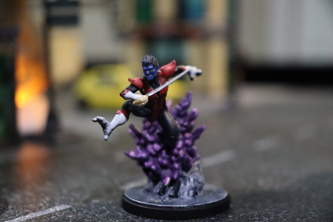 Marvel Crisis Protocol Nightcrawler Painted Miniature, Marvel Crisis ...