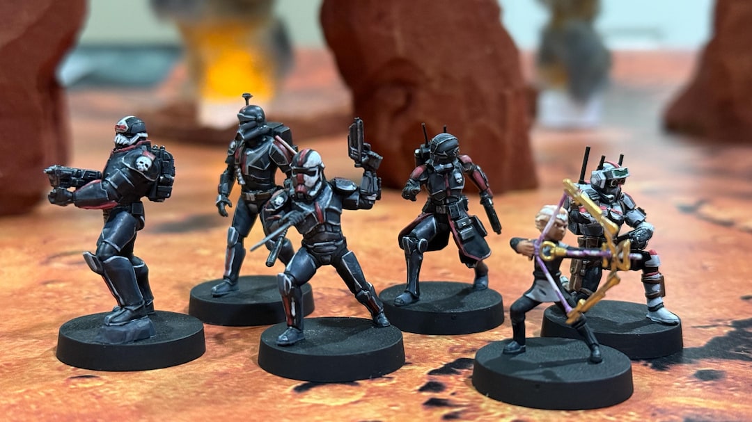 Star Wars Legion Bad Batch Operative Expansion, Painted Miniatures ...