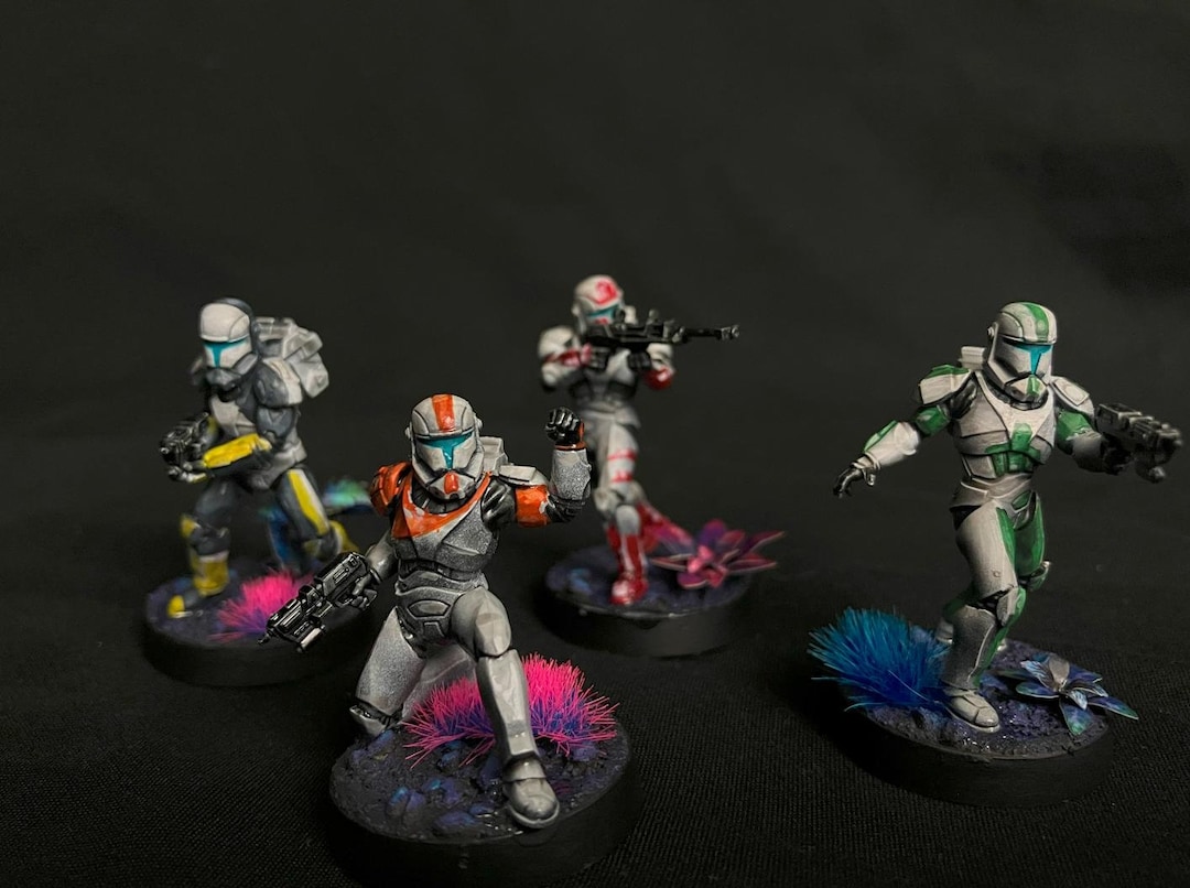 Star Wars Legion Republic Clone Commandos, Delta Squad, Expansion ...