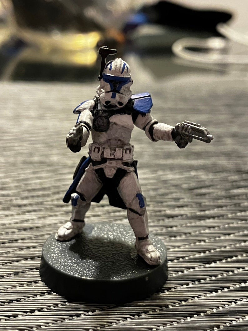 Star Wars Legion Captain Rex Expansion Painted Star Wars - Etsy