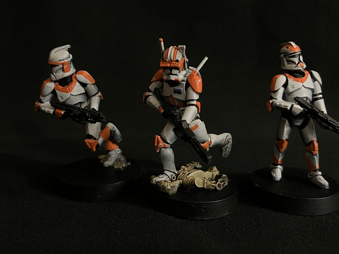 Custom Painted Clone Commander Cody Expansion From Star Wars Legion - Etsy