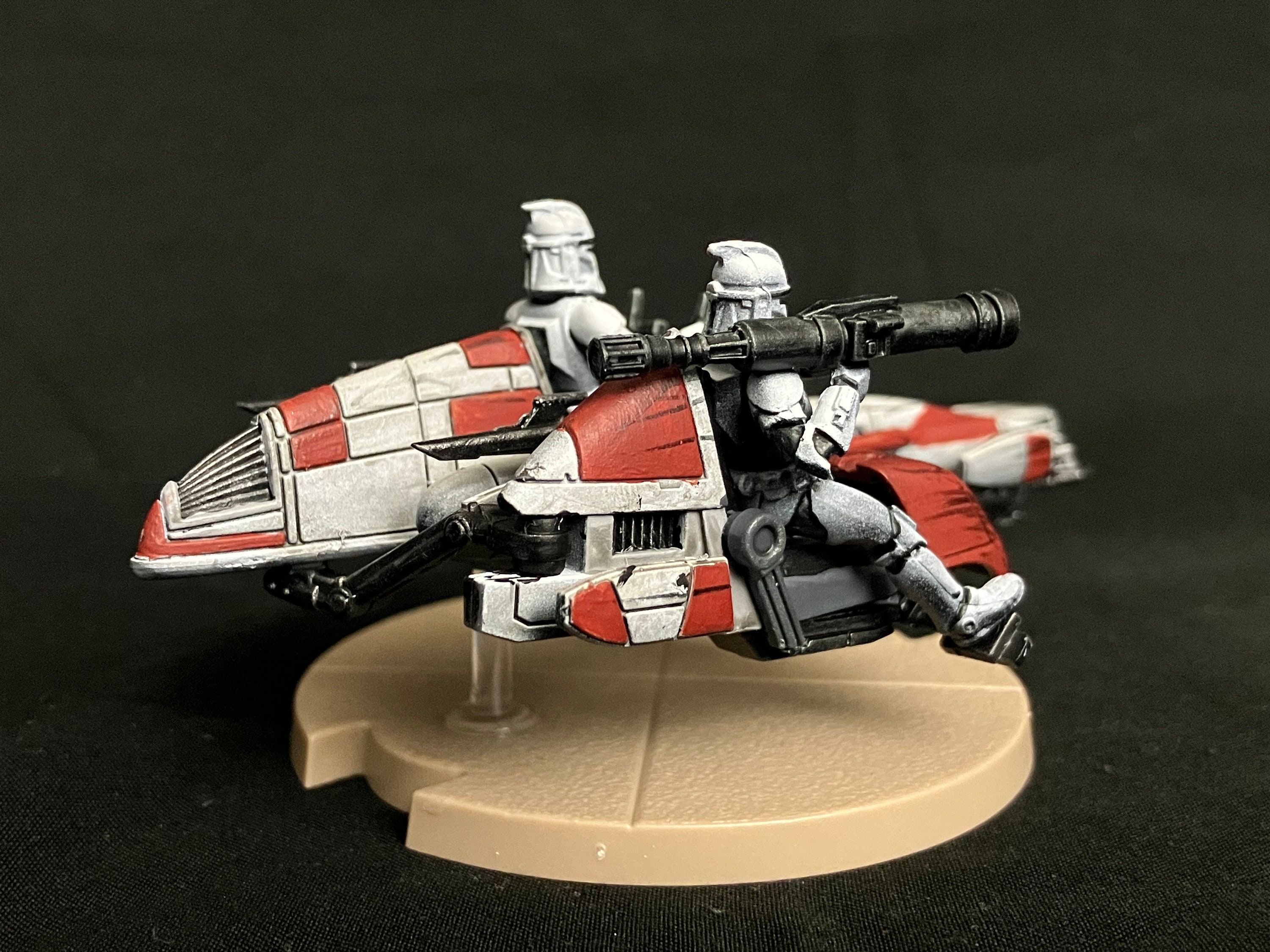 Custom Painted Star Wars Legion Barc Speeder Expansion - Etsy