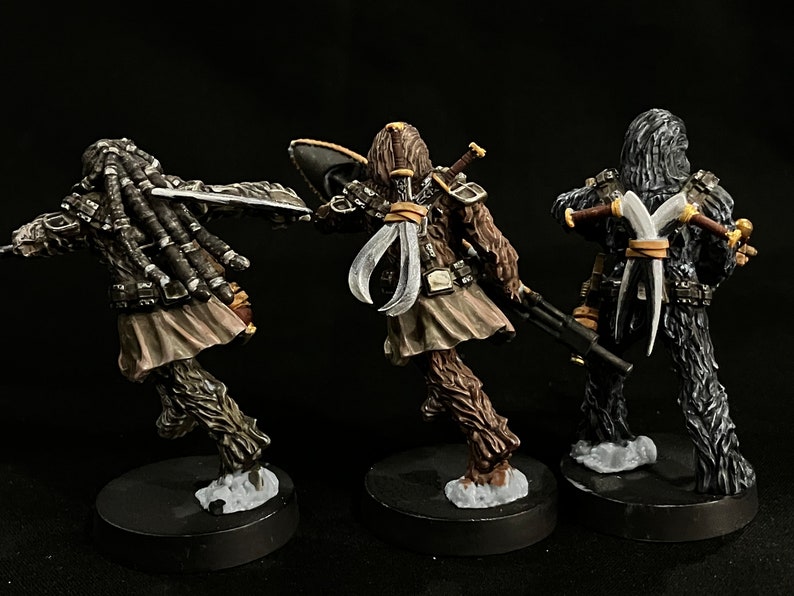 Custom Painted Wookie Warriors Expansion From Star Wars Legion - Etsy