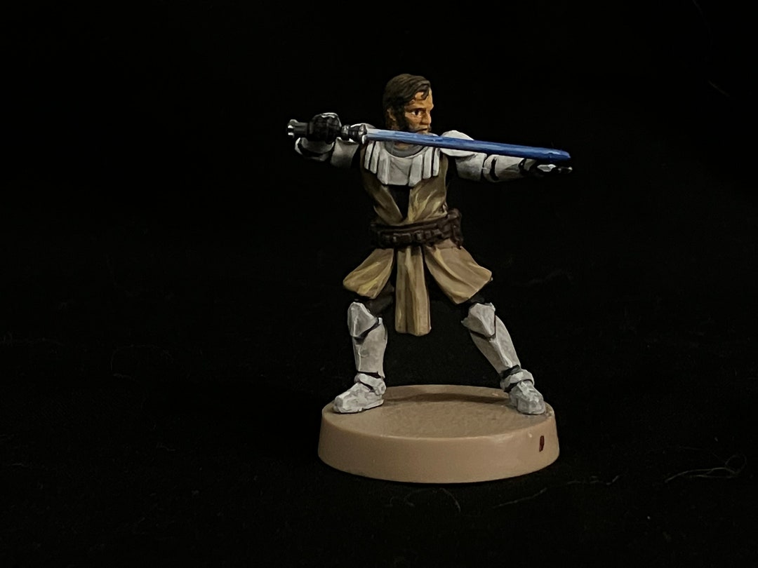 Star Wars Legion Obi-wan Kenobi Commander Custom Painted, Star Wars ...